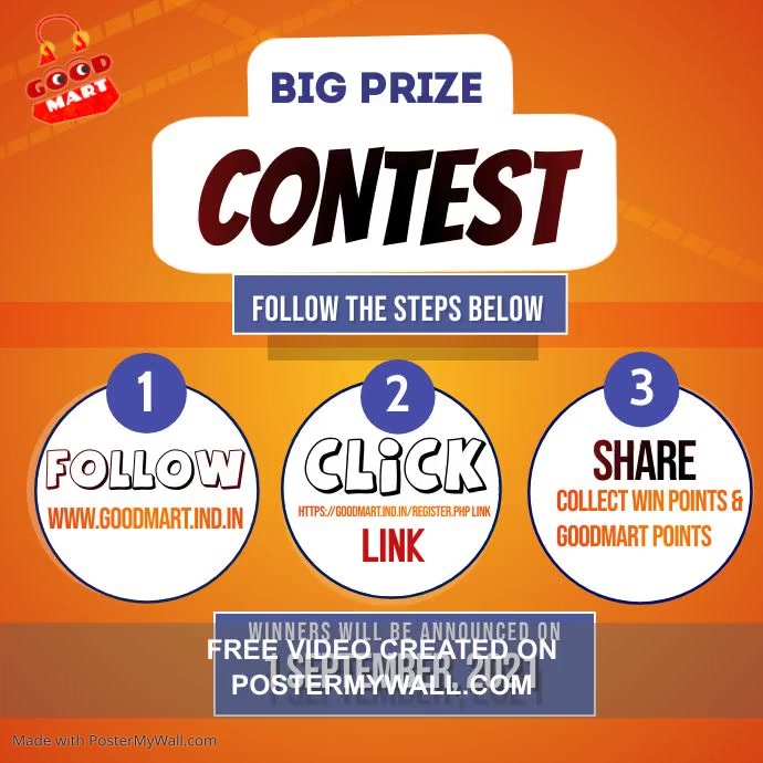 Copy of Contest | PosterMyWall