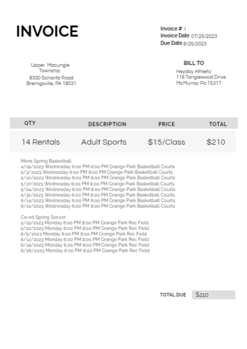 Heyday invoice template (1) | PosterMyWall