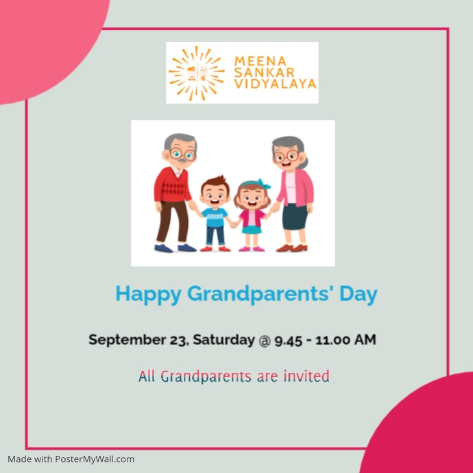 Grandparents' Day | PosterMyWall