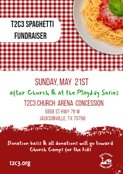Church Spaghetti Dinner | PosterMyWall