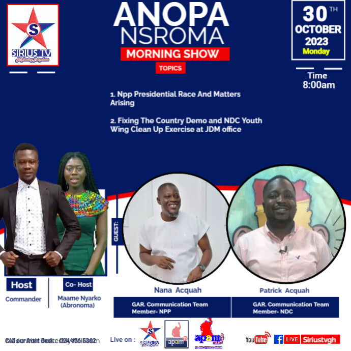 TV Interview Event Poster Template (2) | PosterMyWall