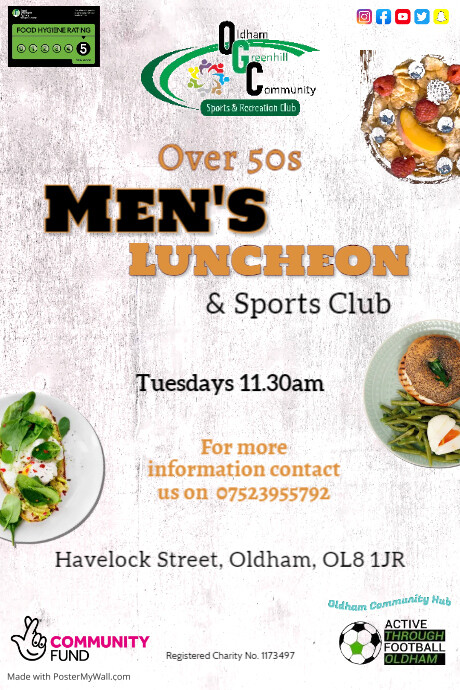 Men's Luncheon | PosterMyWall