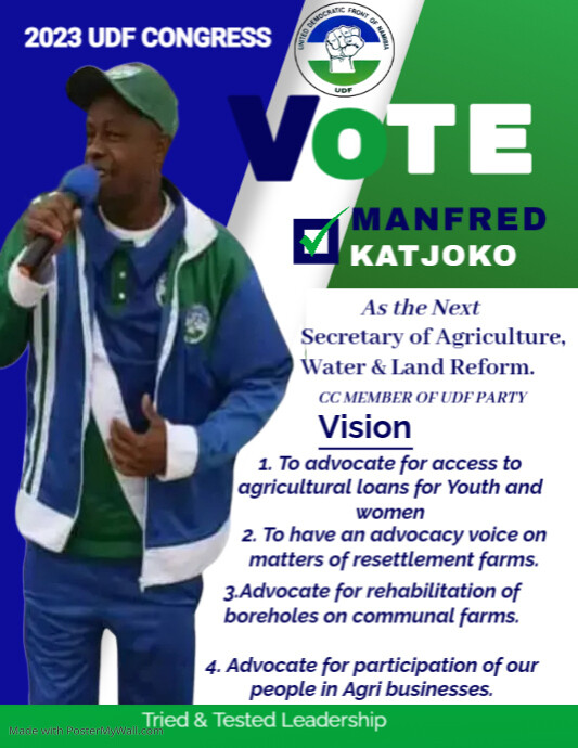 election campaign poster | PosterMyWall