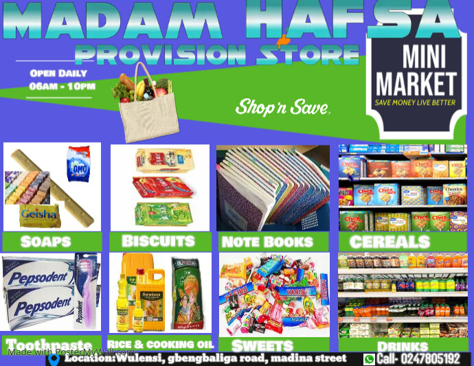 Mini Market | PosterMyWall