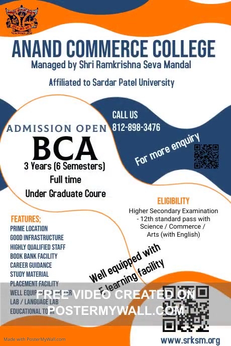 BCA Poster | PosterMyWall