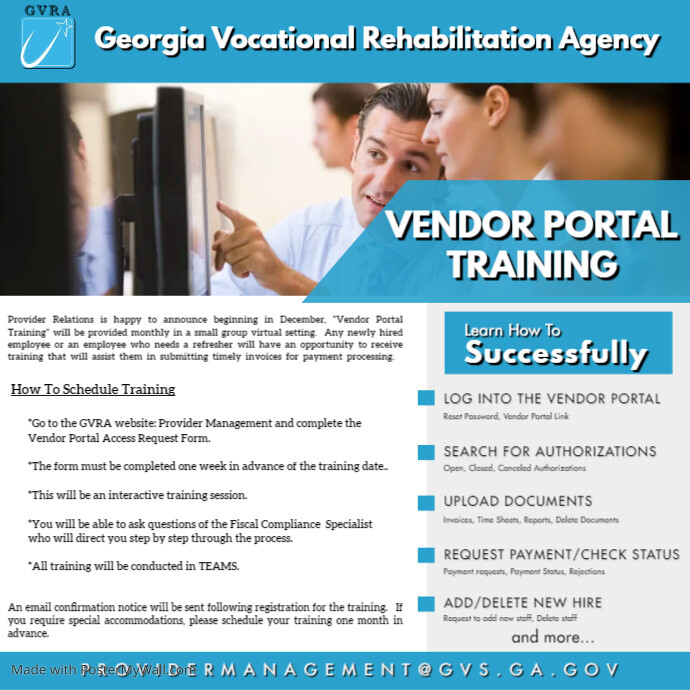 Blue Project Management Course Poster | PosterMyWall