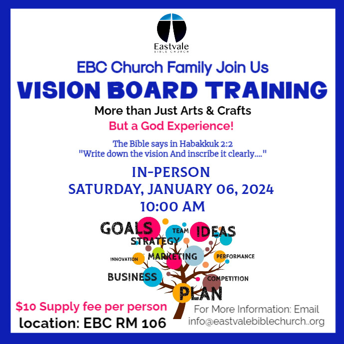 CEM Vision casting training R1 | PosterMyWall