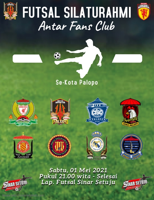 Salinan Salinan Salinan Football Tournament Postcard | PosterMyWall