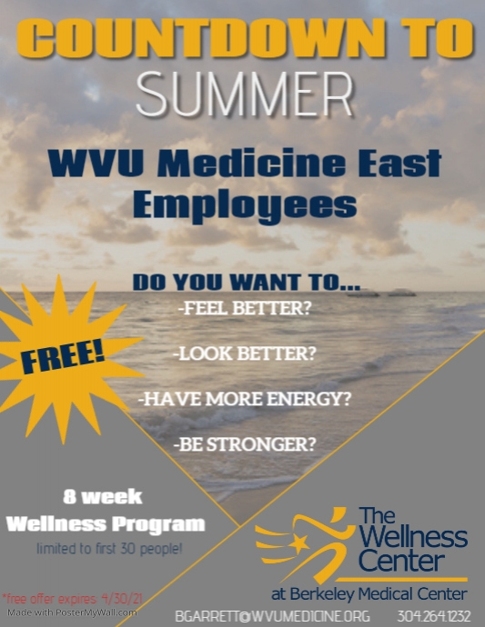 Copy of FITNESS EVENT FLYER POSTER TEMPLATE | PosterMyWall