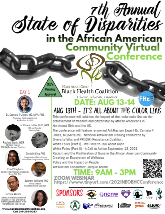 All About the Colorline State of Disparities Conference 2021 | PosterMyWall