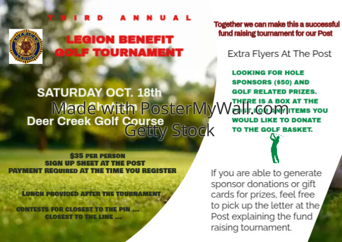 Golf Tournament Ad | PosterMyWall