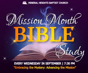 MHBC Mission Month B/S | PosterMyWall