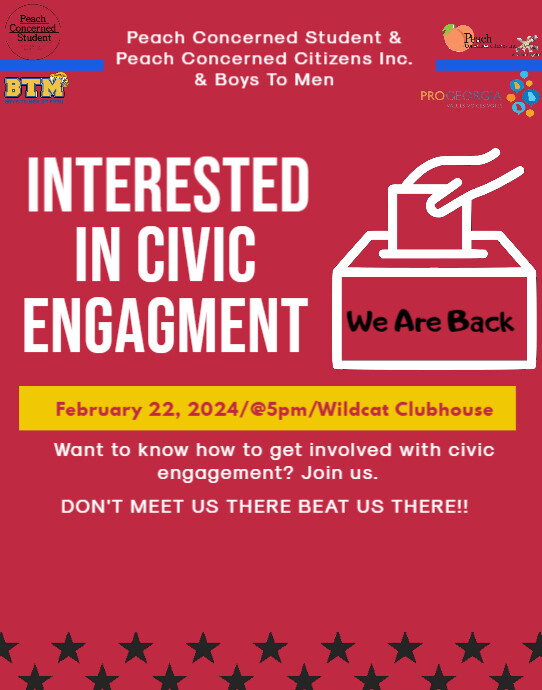 Red Student Council Election Flyer Template | PosterMyWall