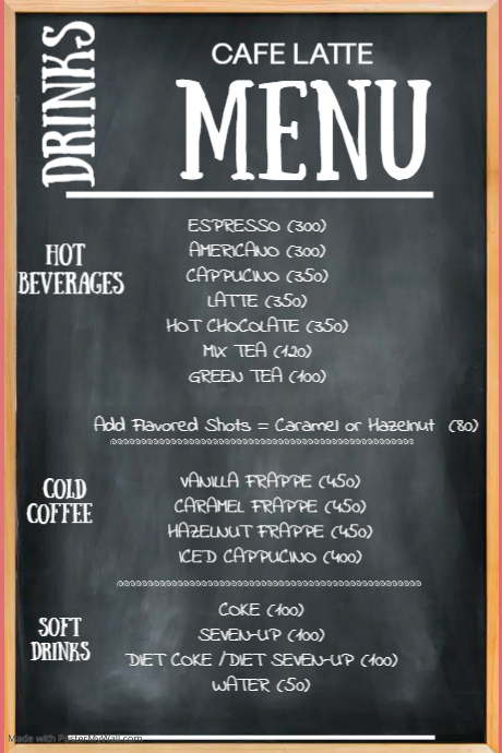 Set Menu Template | PosterMyWall