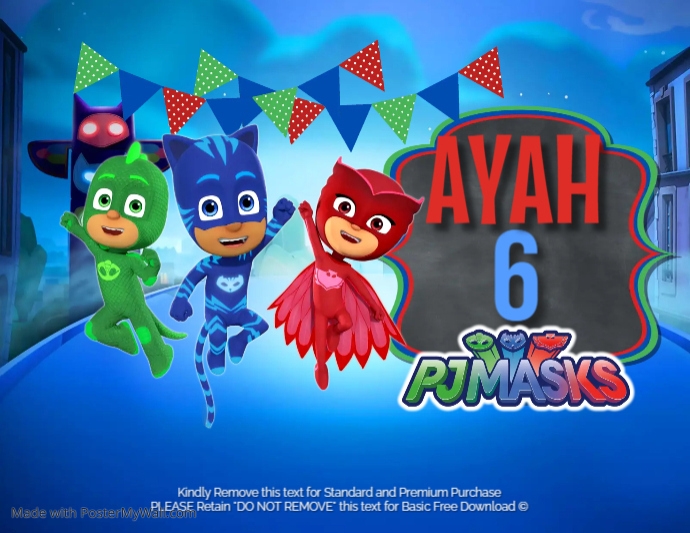 PJ Masks | PosterMyWall