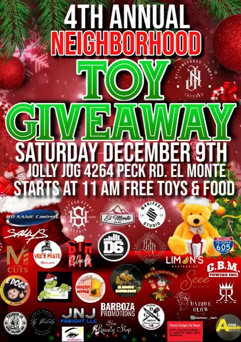 Toy Drive Flyer (1) | PosterMyWall
