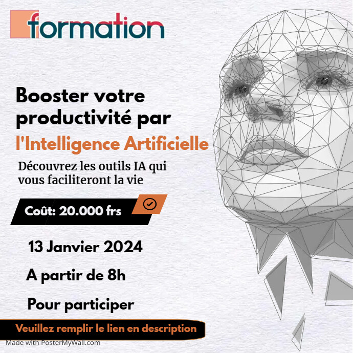 Artificial Intelligence Training Template | PosterMyWall