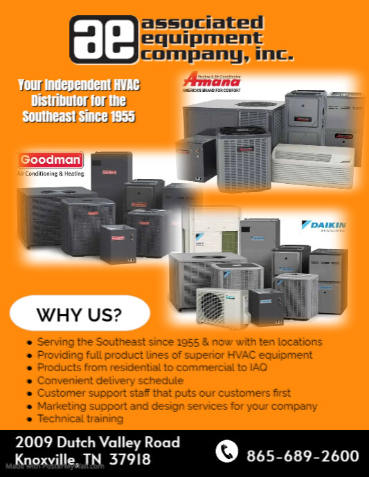Air Conditioning HVAC Social Media Ad Hvac se | PosterMyWall