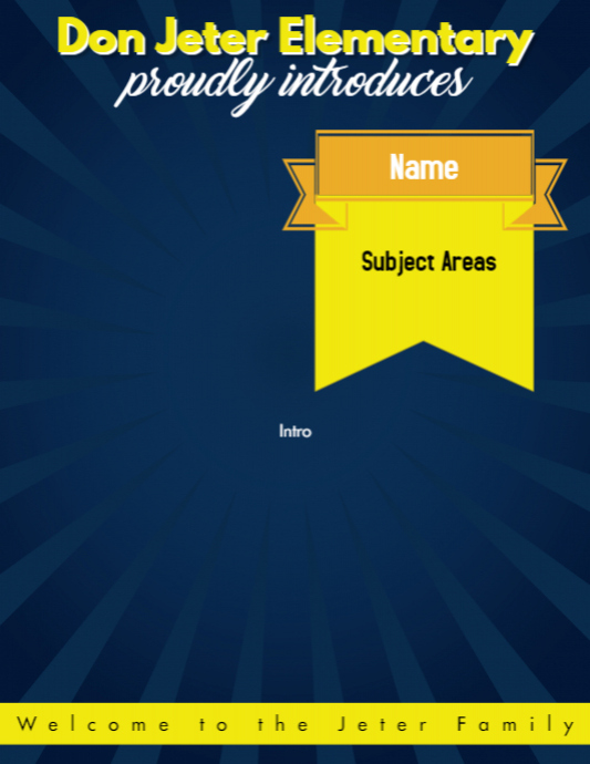 Copy of DJE Staff Introduction Template | PosterMyWall