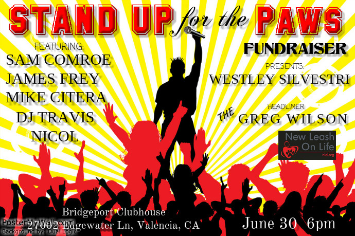 STAND UP for the Paws Fundraiser | PosterMyWall