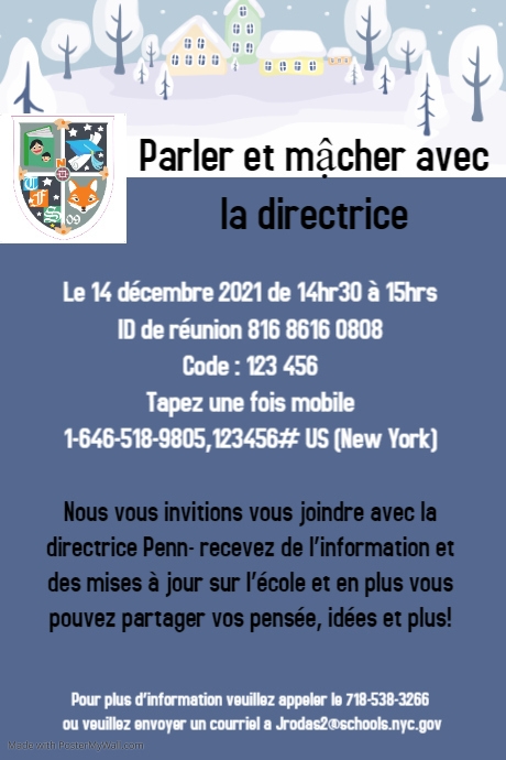 December French | PosterMyWall