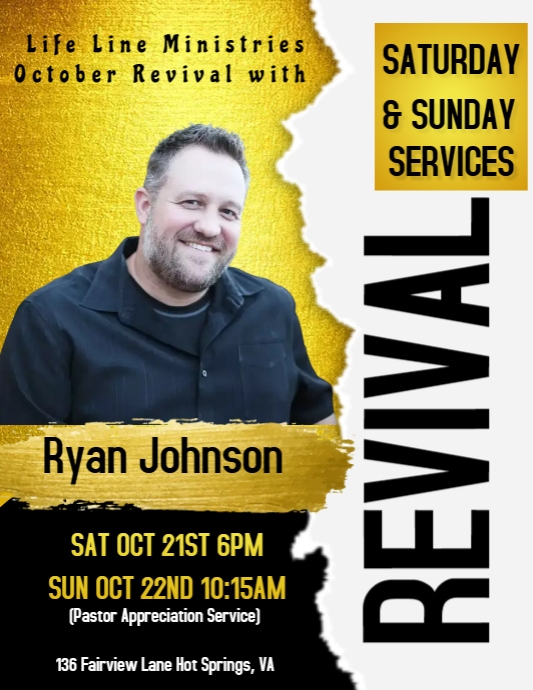 revival service | PosterMyWall