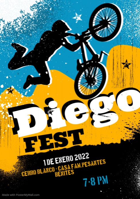 Copia de BIKE FEST POSTER | PosterMyWall