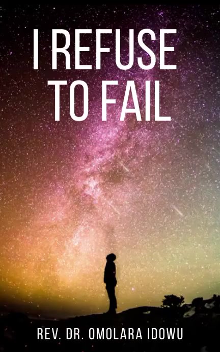 I Refuse to Fail Cover | PosterMyWall