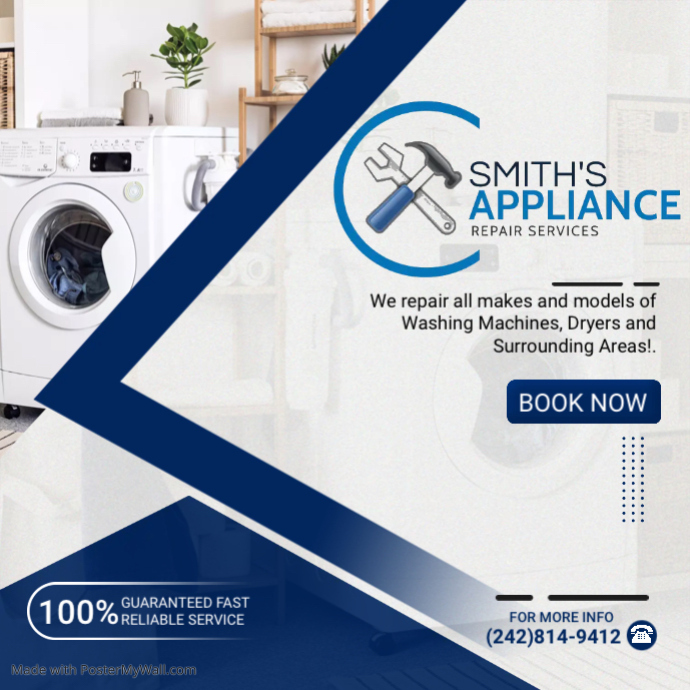 Home Appliance Repair Services | PosterMyWall