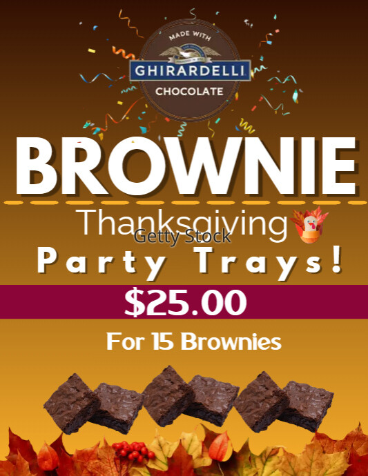 Brownie Sale/New Flyer | PosterMyWall