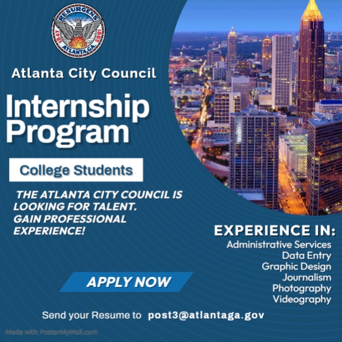 Student Internship Flyer | PosterMyWall