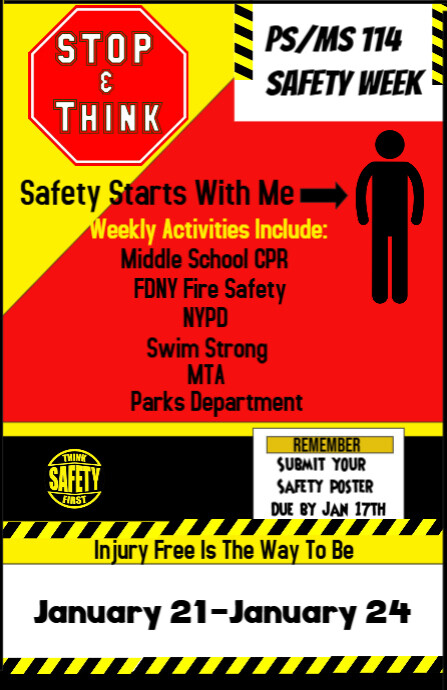 Safety poster 23 | PosterMyWall
