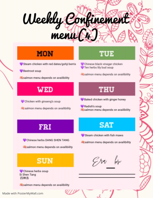 Copy of Copy of Weekly Planner Flyer | PosterMyWall