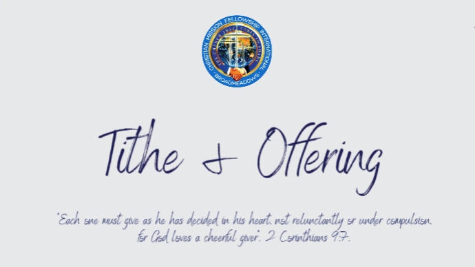 Tithe & Offering | PosterMyWall