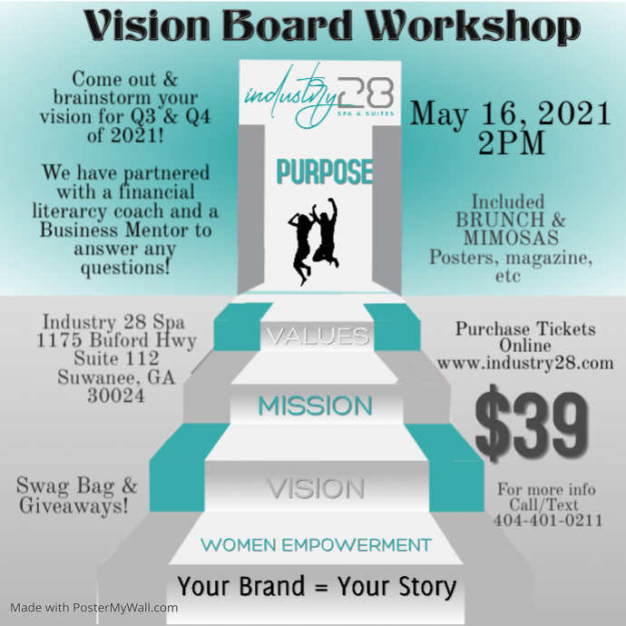 Copy of Vission Mission | PosterMyWall