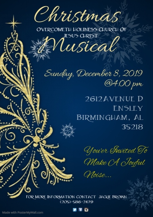 Copy of Winter Concert Poster | PosterMyWall