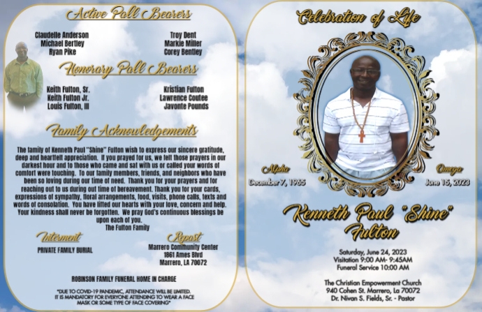 kenneth fulton | PosterMyWall