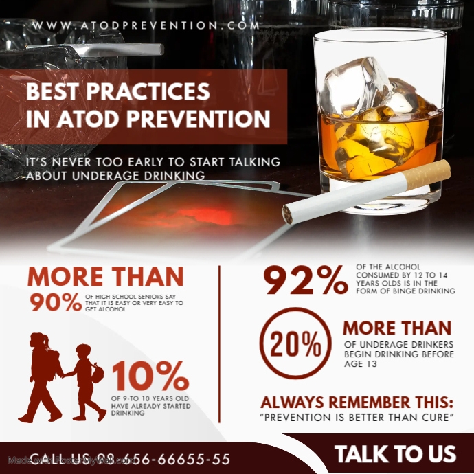 Substance Abuse Statistics Social Media Post | PosterMyWall