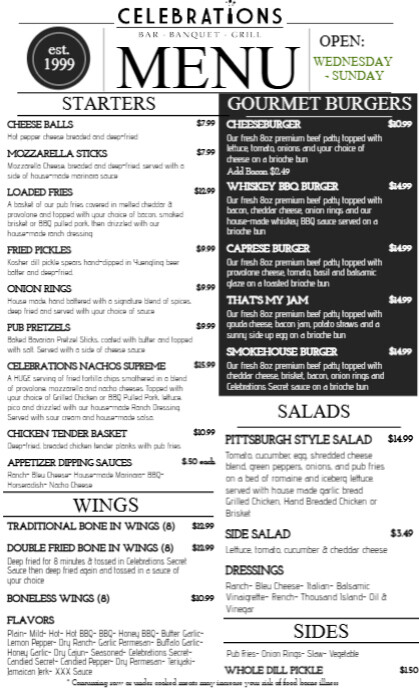 Copy of Copy of Menu | PosterMyWall