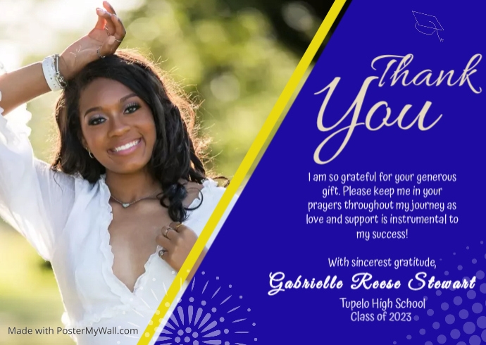 Graduation Postcard Template | PosterMyWall