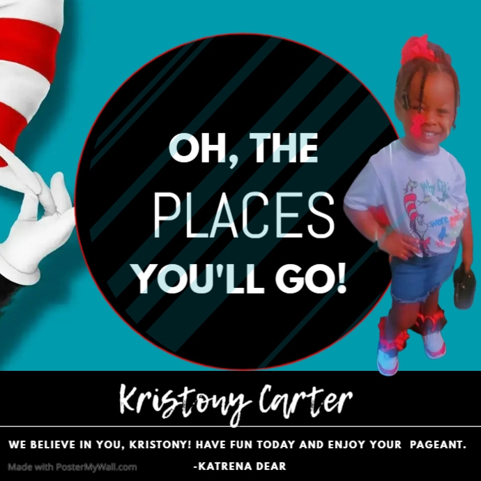 Dr Seuss's Birthday Poster (3) | PosterMyWall