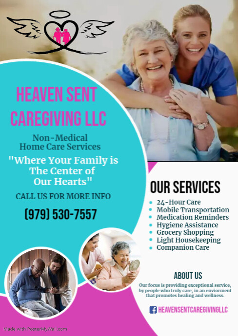 Senior Care Service Flyer | PosterMyWall