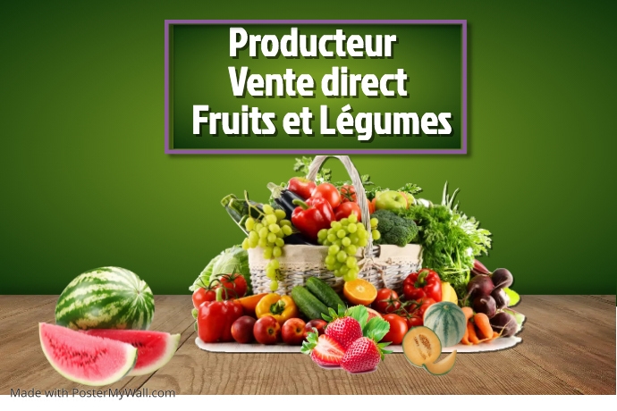 Copy of Copie de fresh vegetable | PosterMyWall