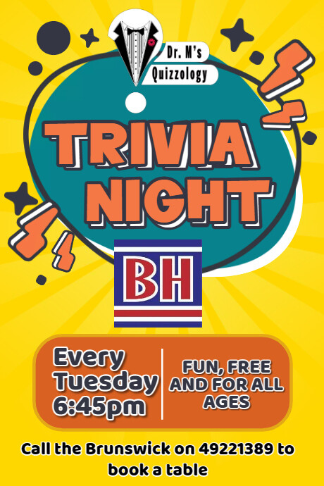 Trivia Night Event | PosterMyWall