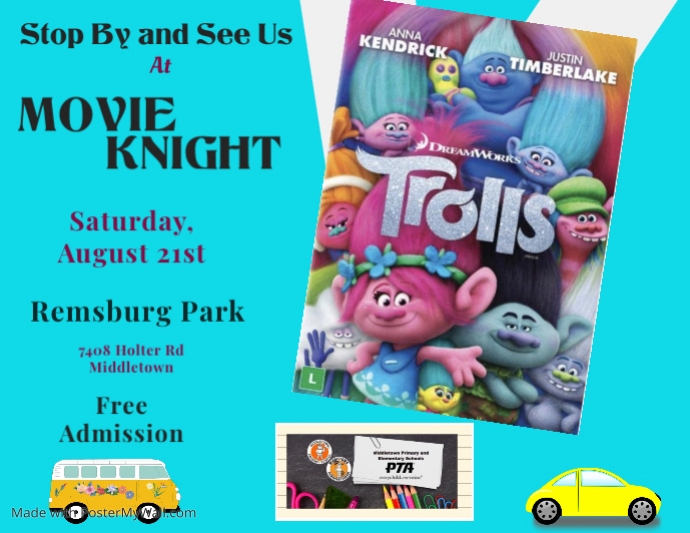Troll Movie Knight Flyer Template | PosterMyWall