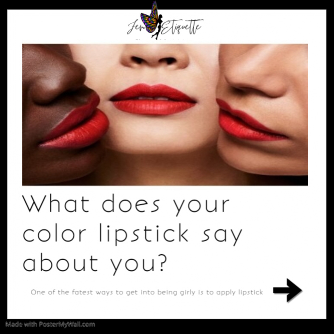 lipstick 1 | PosterMyWall