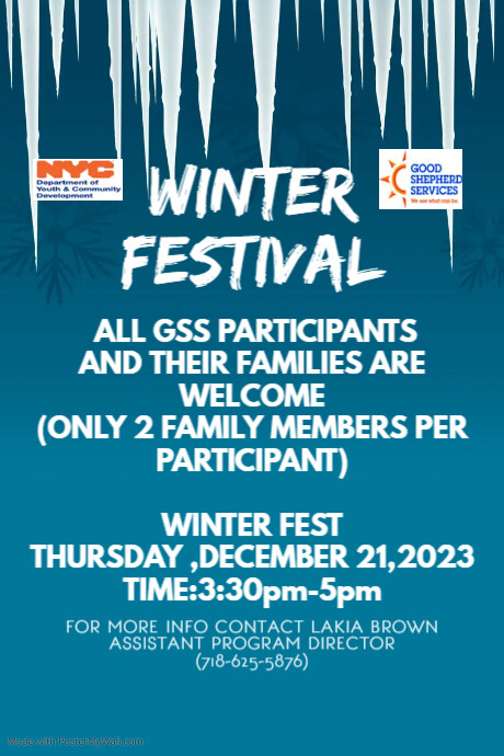 Winter Festival event Flyer Design Template | PosterMyWall