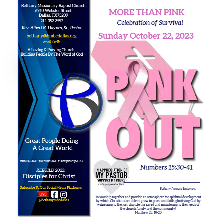 BMBC Bulletin Template 2023 (4) | PosterMyWall