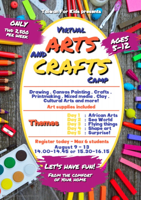 GB Arts And Crafts Flyer A4 | PosterMyWall