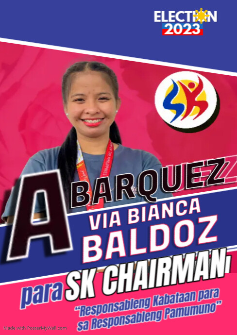 Pink Election Poster | PosterMyWall